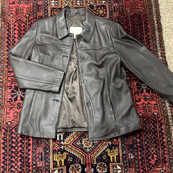 Studio Works | Jackets & Coats | Genuine Leather Jacket | Poshmark